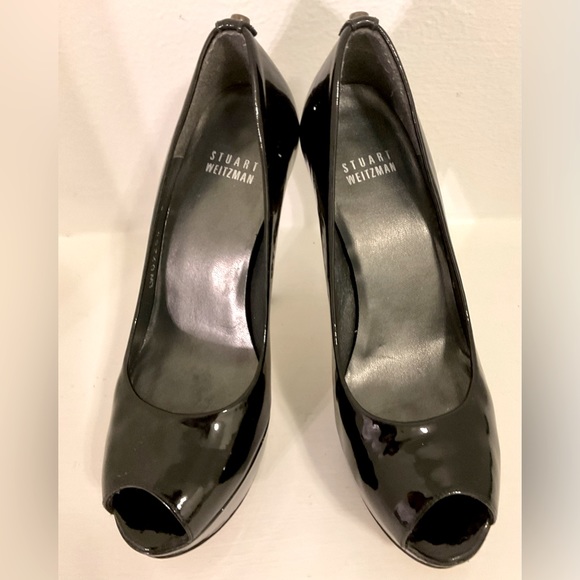 Stuart Weitzman | Shoes | Stuart Weitzman In Sexy Black Patent Leather ...